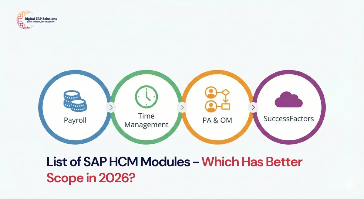 List of SAP HCM Modules: Scope, Salaries & 2026 Trends