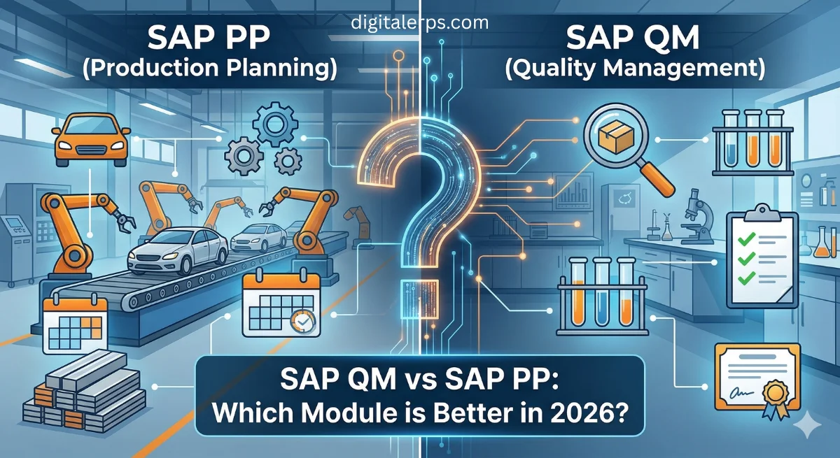 SAP QM vs SAP PP: Key Differences, Salary & Career 2026